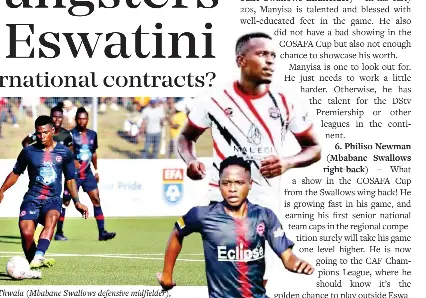 Veterans, on show for youngsters Eswatini . . . can they impress, win ...
