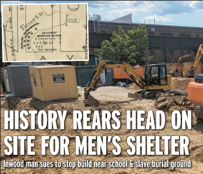 HISTORY REARS HEAD ON SITE FOR MEN’S SHELTER - PressReader