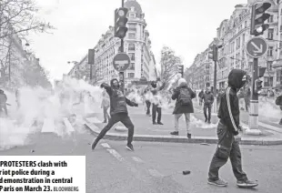 France faces new pension strikes as concerns over violence grow - PressReader