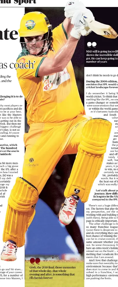 To be at his best - PressReader