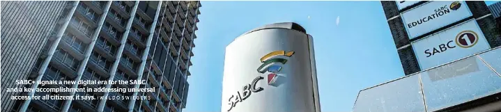 SABC launches a streaming platform in time for World Cup - PressReader