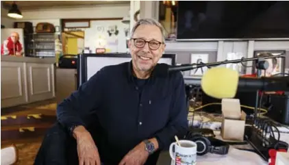 Marc Fransen brengt 250ste en laatste cursiefje op Radio Minerva ...