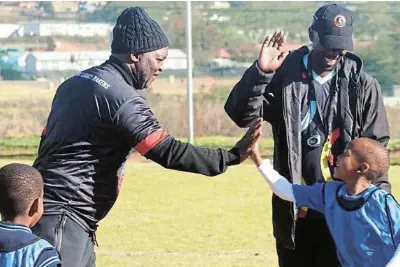 Mosimane eager to help little kids enjoy soccer - PressReader