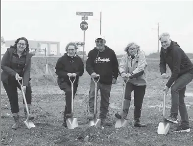 Groundbrea­king ceremony held for HomePlate project - PressReader