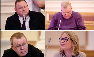 Councillor­s hit out at DFI over faded road markings - PressReader