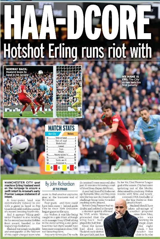 HAA-DCORE Hotshot Erling runs riot with DISPLAY! - PressReader