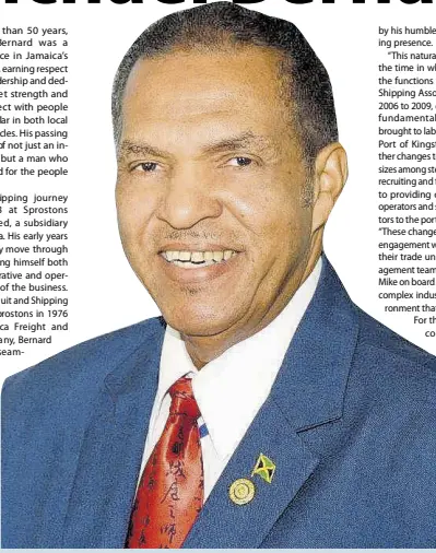 Rememberin­g Michael Bernard - PressReader