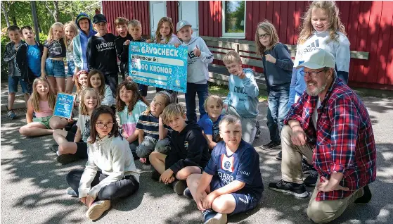 Elever vann tävling – skänker 80 000 till Bris - PressReader