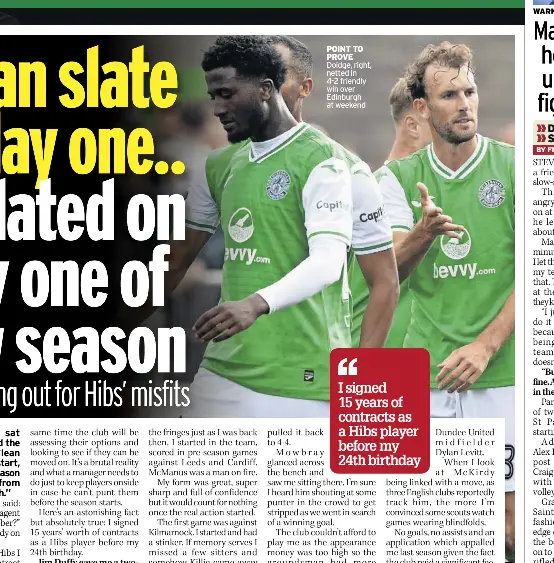 Clean slate on day one.. to slated on day one of new season - PressReader