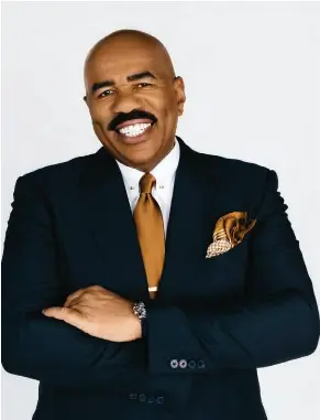 STEVE HARVEY GIVES MEDIA SNEAK PEEK OF FILMING PROGRESS - PressReader