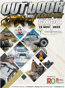 TONS OF FUN EXPECTED AT THE OUTDOOR AND TRANSPORT EXPO - PressReader