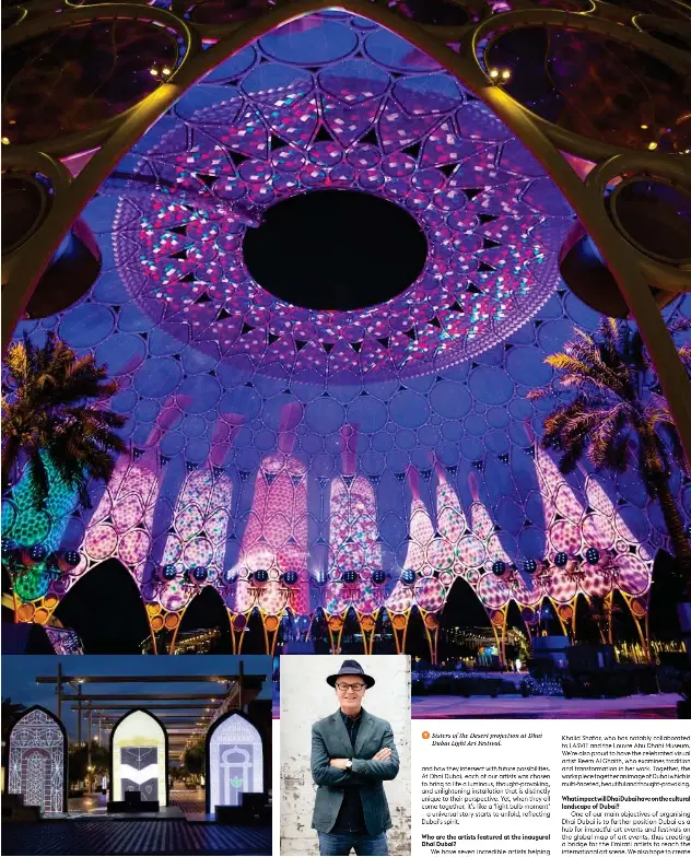 AGB Creative Founder Anthony Bastic AM floodlight­s Dhai Dubai ...