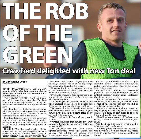 THE ROB OF THE GREEN - PressReader