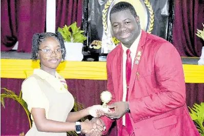 Kiara Burrell cops top prize among grade seven cohort at Anchovy High ...