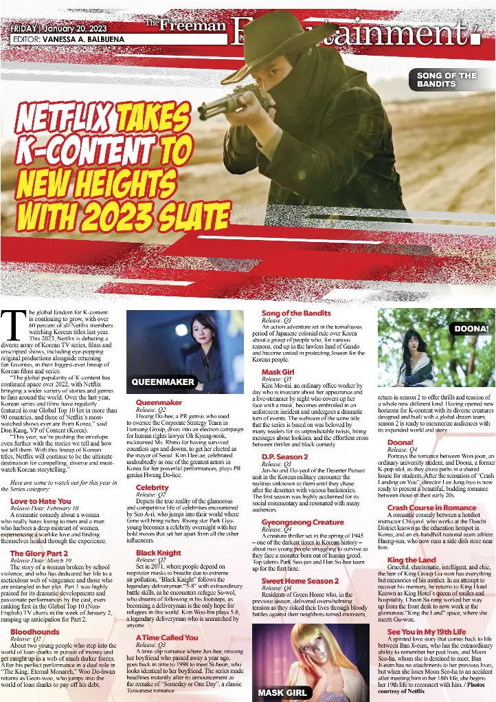 Netflix takes K-content to new heights with 2023 slate - PressReader