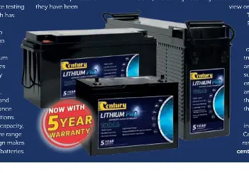 Century offers battery assurance - PressReader