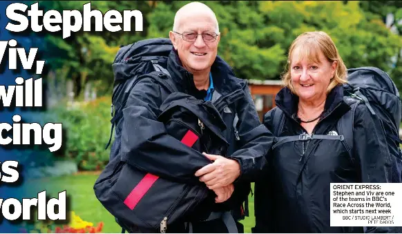 Meet Stephen and Viv, who will be racing across the world - PressReader