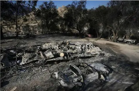 Wind-whipped Highland fire swells to 2,200 acres in Calif. | Pittsburgh ...