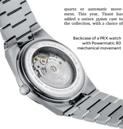 Tissot adds new models to its PRX collection - PressReader