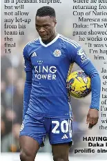 Enzo urges Foxes to stay clear of the chasing pack - PressReader