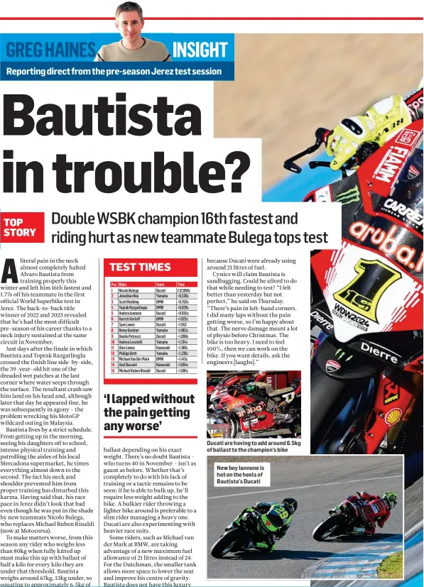 Bautista in trouble? - PressReader