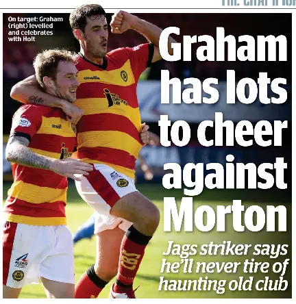 Graham has lots to cheer against Morton - PressReader