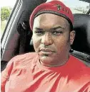 Former metro EFF chair Madaka joins MK party - PressReader