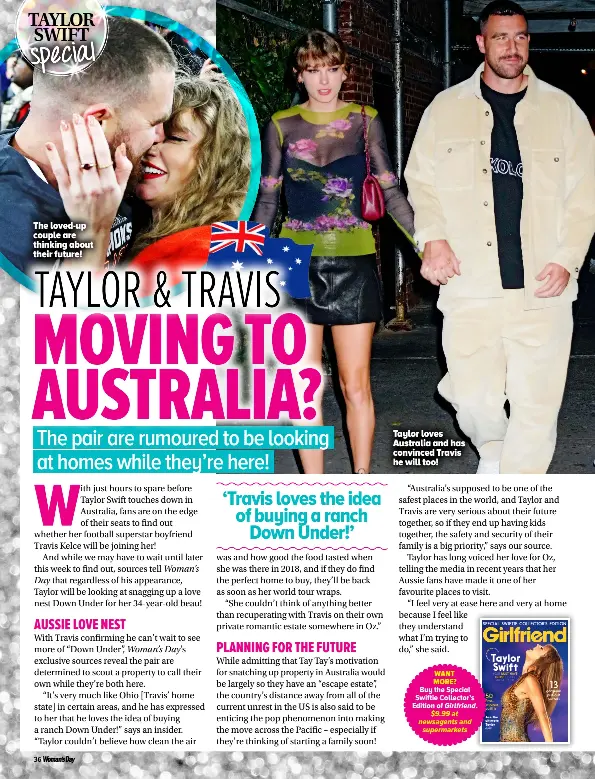 TAYLOR & TRAVIS MOVING TO AUSTRALIA? - PressReader