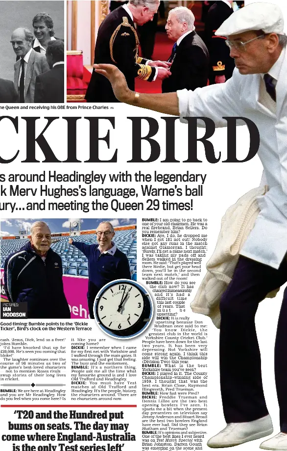 DICKIE BIRD 90 NOT OU T! - PressReader