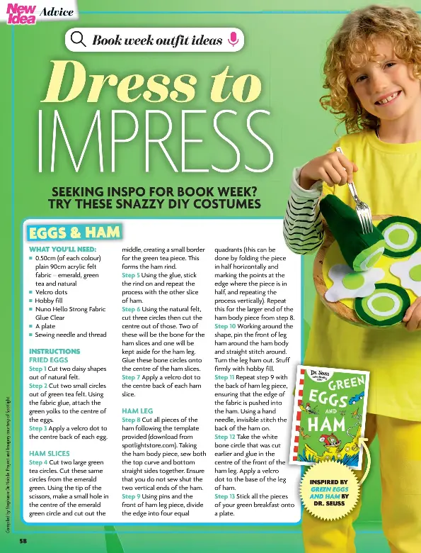 Dress to IMPRESS EGGS & HAM - PressReader