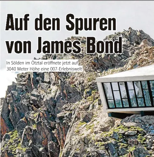 Auf den Spuren von James Bond - PressReader