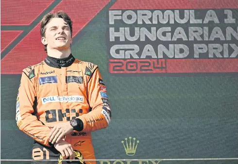 McLaren’s Piastri realises childhood dream - PressReader