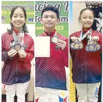 Rich medal harvest in KL fencing for UE bets - PressReader