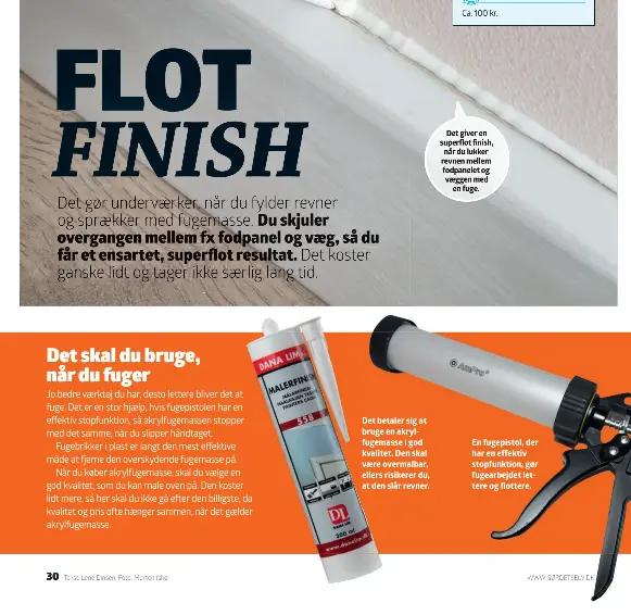 Det skal du bruge, når du fuger - PressReader