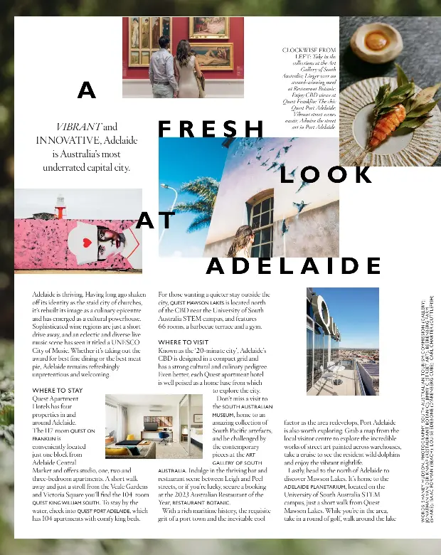 A FRESH LOOK AT ADELAIDE - PressReader