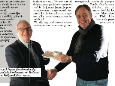 6,7 Philippe Bodson neemt Festarent over - PressReader