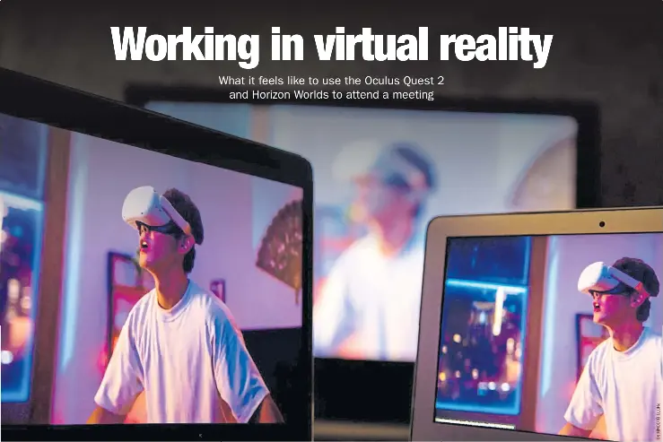 Working in virtual reality - PressReader