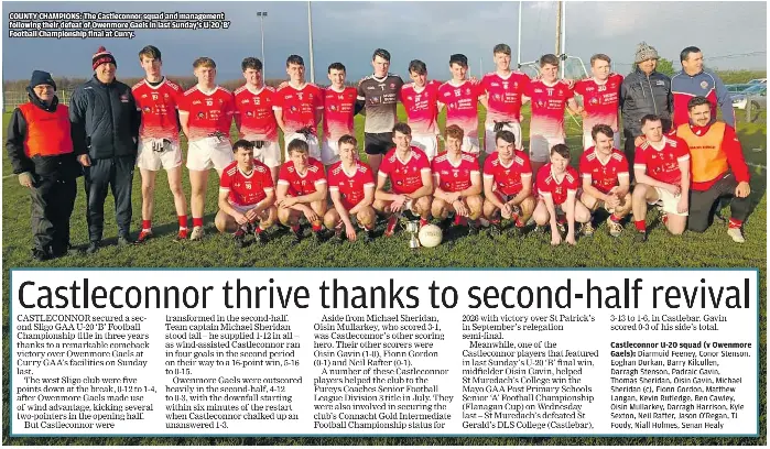 Castleconn­or thrive thanks to second-half revival - PressReader