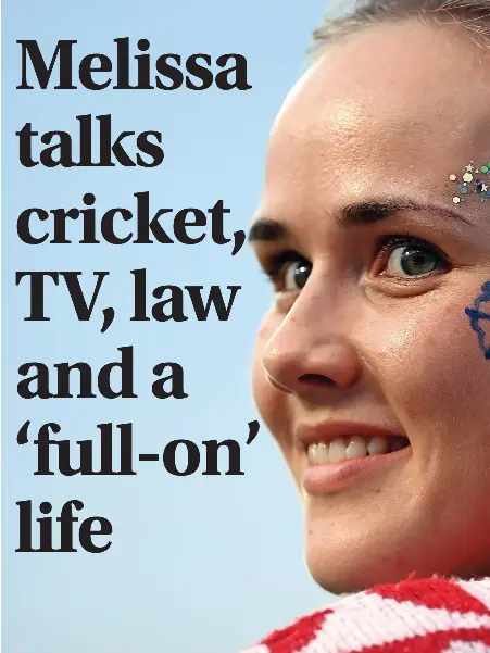 Melissa talks cricket, TV, law and a ‘full-on’ life | Western Daily ...