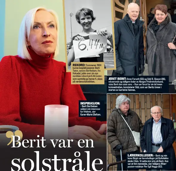 Berit var en solstråle - PressReader