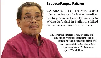 ‘Lack of coordinati­on’s parked Basilan ambush - PressReader