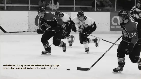 Crushers overpower Yarmouth Mariners on home ice - PressReader