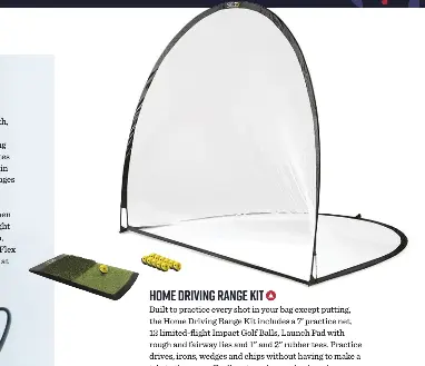 Home Driving Range Kit - PressReader
