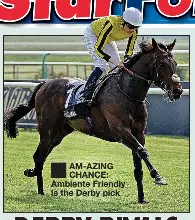 DERBY RIVALS VULNERABLE TO FRIENDLY FIRE - PressReader