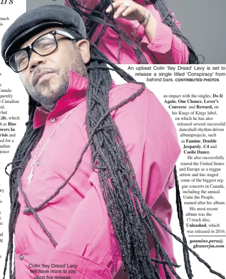 Reggae singer and promoter Iley Dread ‘alive and well’ - PressReader
