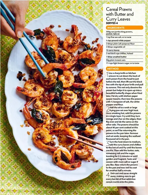Cereal Prawns with Butter and Curry Leaves - PressReader