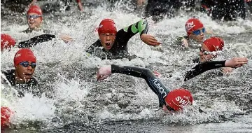 Open water swim link to fluid in lungs - PressReader