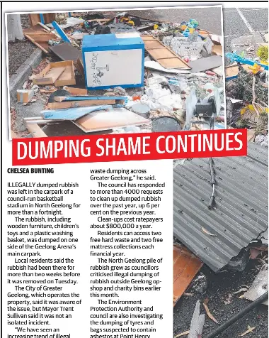 DUMPING SHAME CONTINUES - PressReader