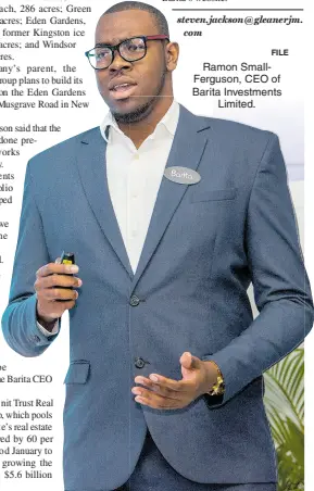 Barita seeking partners to develop its real estate assets holdings ...