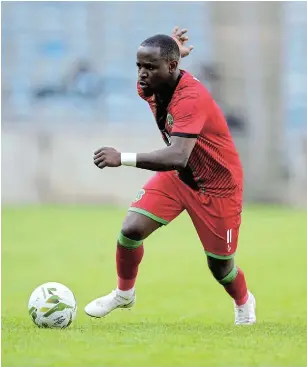 Mhango backed to replicate Afcon form at Bucs - PressReader